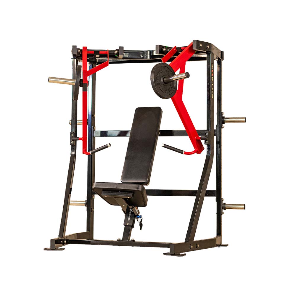 Plate-LOADED ISO-LATERAL DECLINE CHEST PRESS